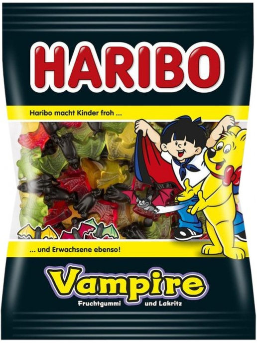 Конфеты желейные Haribo Vampire 175 г - цена со скидкой, купить с ...