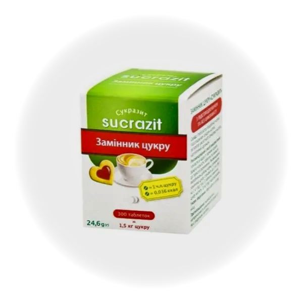 Sucrazit заменитель сахара 300 таблеток - цена со скидкой, купить с ...