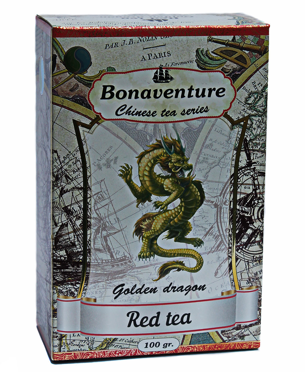 Чай Bonaventure Golden Dragon красный крупнолистовой 100 г (52767 ...