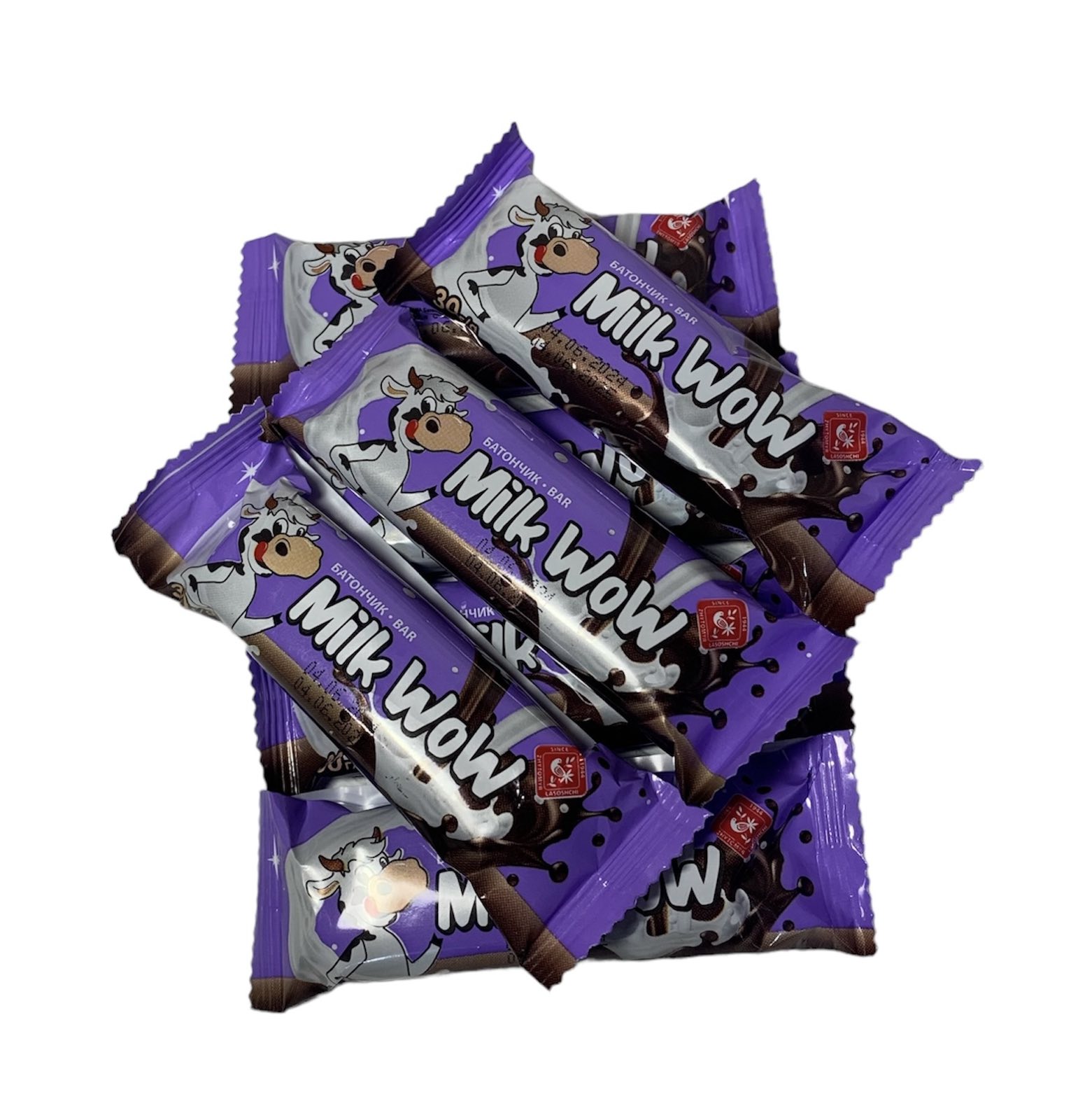Батончик Житомирські Ласощі Milk WOW 24 шт * 30 г - цена со скидкой ...
